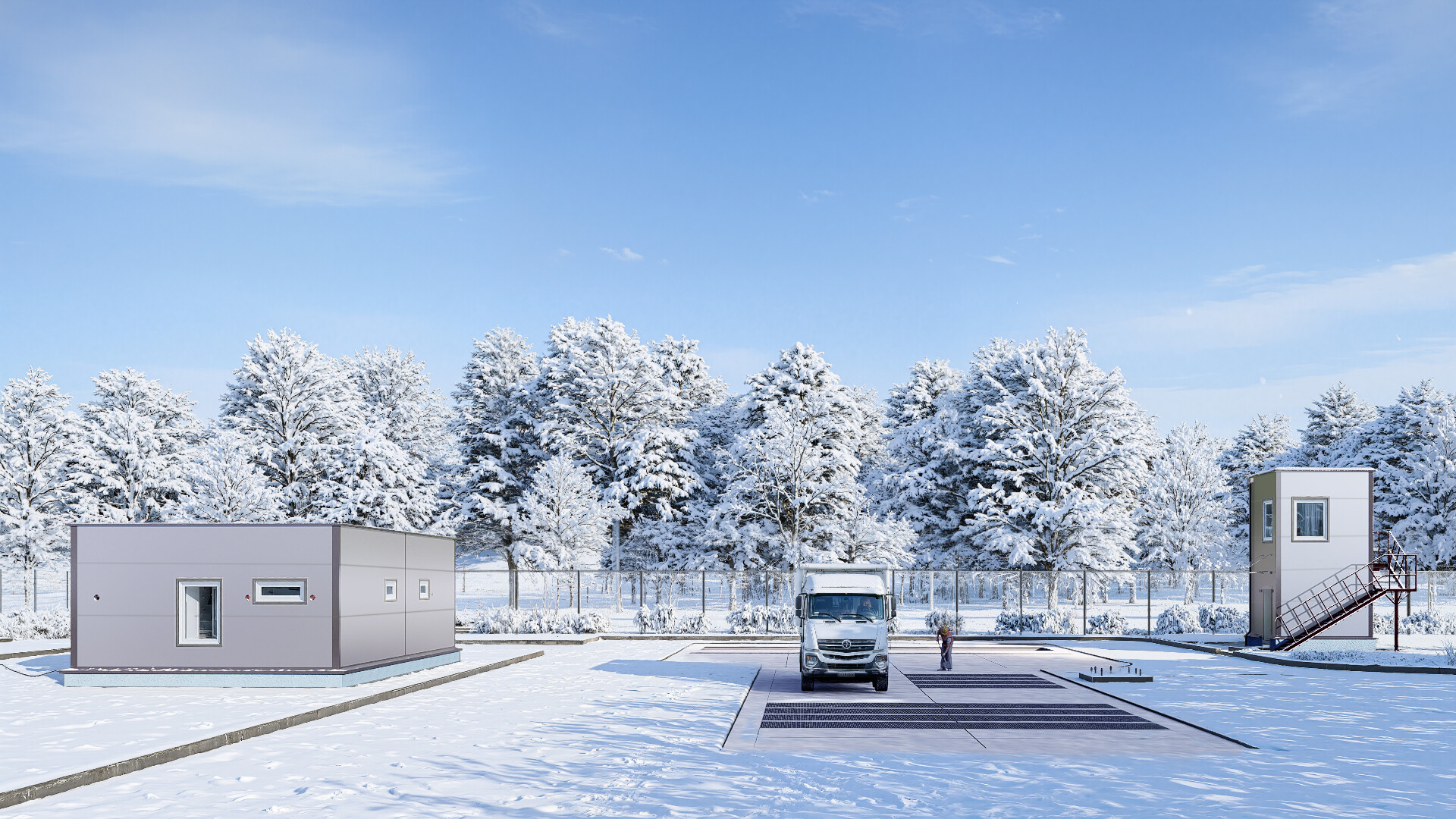 Engineering and Design of Snow-Melting Stations | ENECA Portfolio